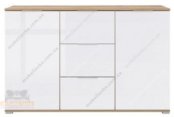 Комод Zele KOM2D3S BRW | цена на сайте интернет-магазина Мебельная Лавка